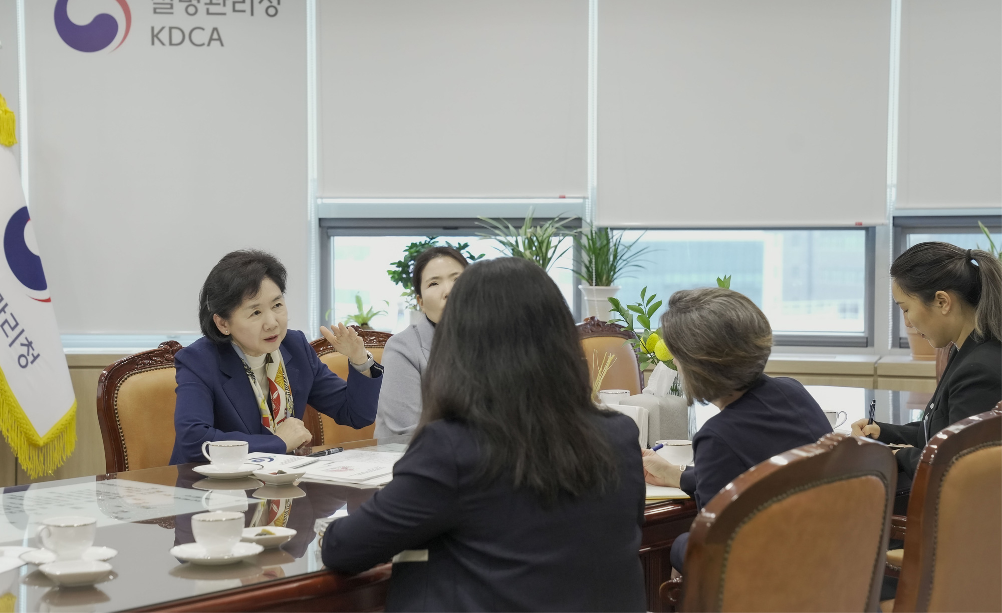 Regional Director for the US CDC visited the Korea Disease Control and Prevention Agency (KDCA ...